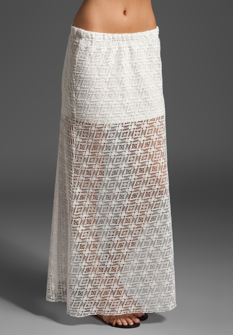 Long Lace Skirt